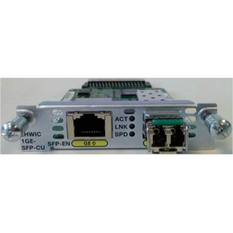 Cisco NIM 1GE CU SFP 1 Port Gigabit Ethernet WAN Network Interface Module