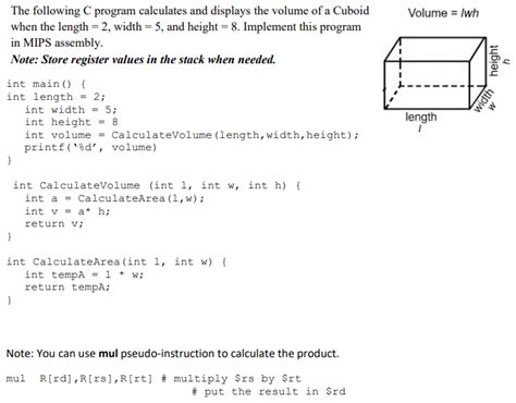 Solved The Following C Program Calculates And Displays The Chegg