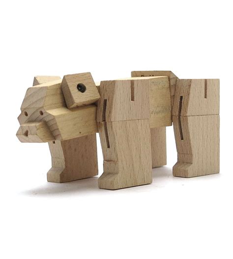 Square Bear Cub Ourson Artoyz