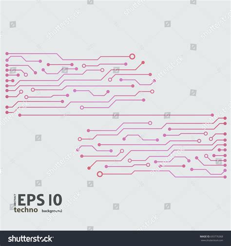 Circuit Board Vector Technology Background Stock Vector Royalty Free Shutterstock