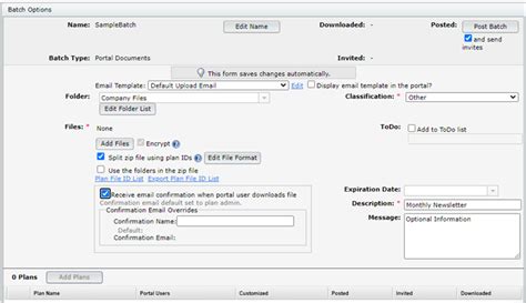 How Do I Send Documents Via The Portal Documents Batch
