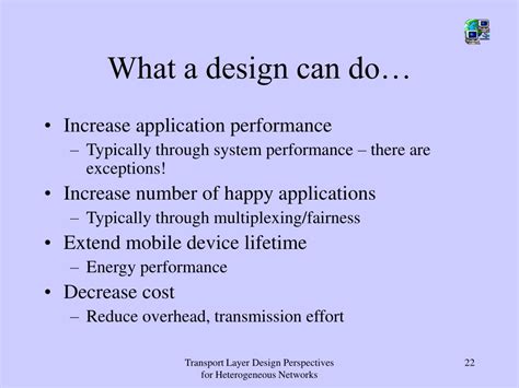 PPT Transport Layer Design Perspectives For Heterogeneous Networks PowerPoint Presentation