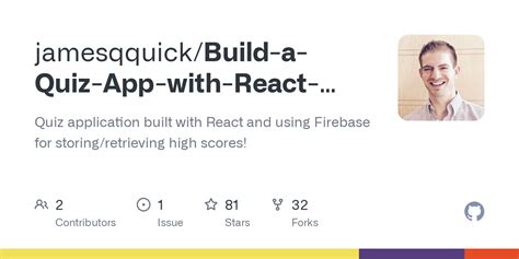 GitHub Jamesqquick Build A Quiz App With React And Firebase Quiz Application Built With React