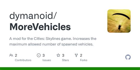 github dymanoid morevehicles a mod for the cities skylines game