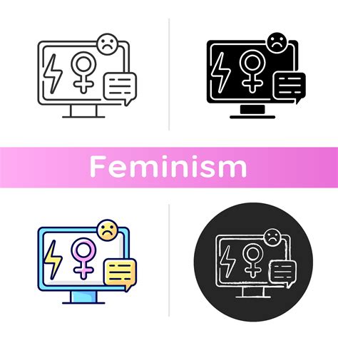 Media Sexism Icon 2131253 Vector Art At Vecteezy