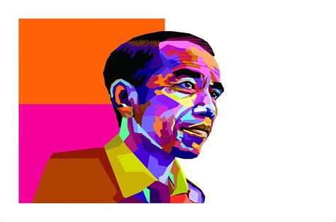 Poster Jokowi Lukisan
