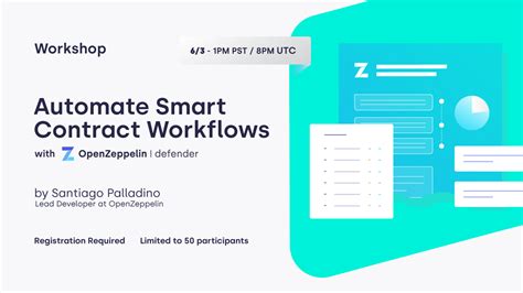 Automate Smart Contract Workflows Openzeppelin Blog