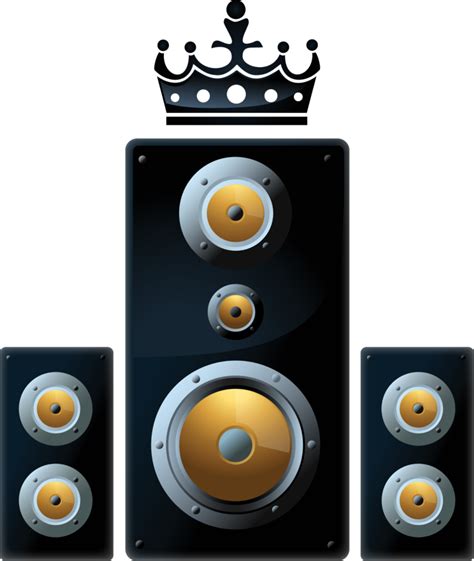 King Of Speaker 36652452 Vector Art At Vecteezy