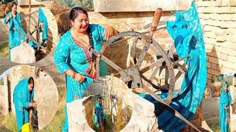 Desi Kudi Pani Bhrate Girne Se Bal Bal Bachipunjab Old Culture In