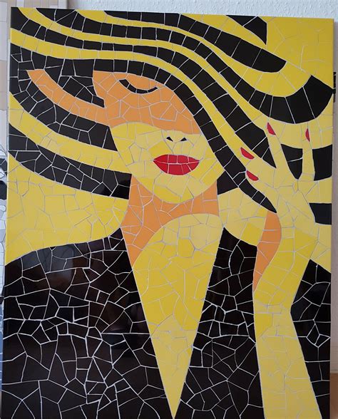 Pin by Guillermo Hernan Rodriguez Cas on Españolas Mosaic art Mosaic portrait Mosaic tile art