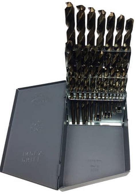 Drill America Da29j Co Set 116 12x64ths 29 Pc Cobalt Jobber Length