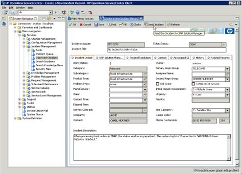 Ingo Karkat Curriculum Vitae Job Description Hp Openview Itsm