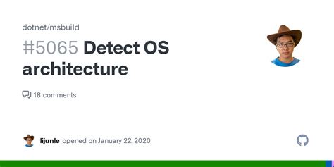 Detect Os Architecture Issue Dotnet Msbuild Github