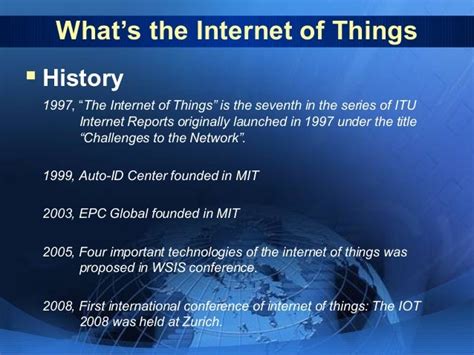 Introduction To Internet Of Things