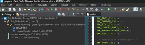Cubemx Project Breakdown Stmicroelectronics Community