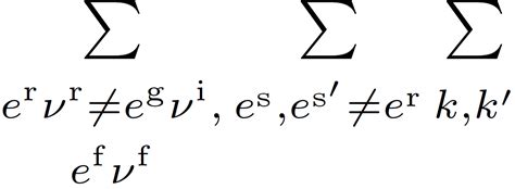 math mode vertical alignment of limits in sums tex latex stack