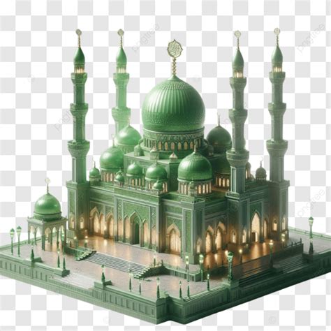 투명한 녹색 사원의 현실적인 빛 녹색 모스크 현실적인 투명하게 빛나다 Png 일러스트 및 이미지 에 대한 무료 다운로드 Pngtree