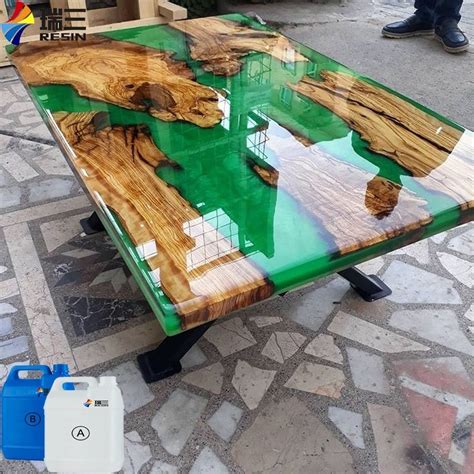 100 Solid Epoxy Resin And Hardener Deep Cast Table River Making Epoxy