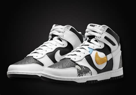 Reverse Panda Vibes Land On This Nike Dunk High See Thru Sneaker News