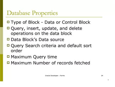 Oracle Forms Tutorial Ppt