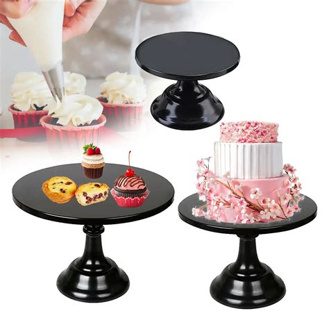 Présentoir à Gâteaux en Fer Forgé pour ixà Domicile Table à Dessert T1