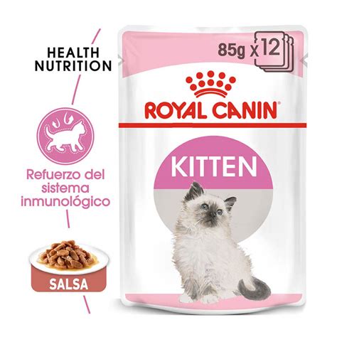 Pack Sobres Royal Canin Kitten Comida H Meda En Salsa Para Gatitos Kiwoko