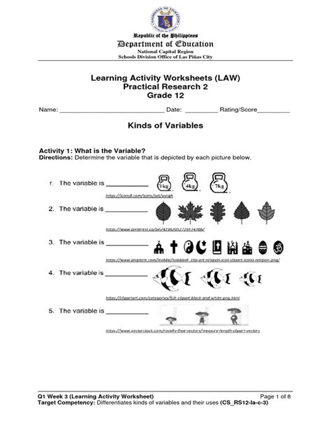 Shs Sy2021 2022 Q1 Law W3 4 Practical Research2 Pdf Expert Cognition