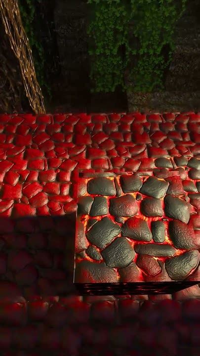 Realistic Netherrack And Magma In Minecraft Bedrock With Rtx On Youtube