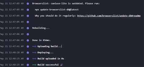 build is successful but taking too long to deploy render