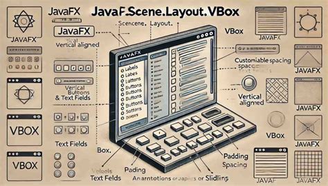Javafxscenelayoutvbox Crea Diseños Verticales En Javafx