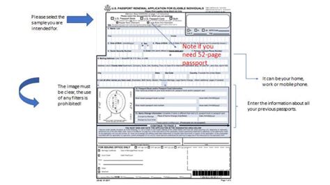 Ds 82 Form Fill Out Or Print Passport Renewal Form Printable Form 2021