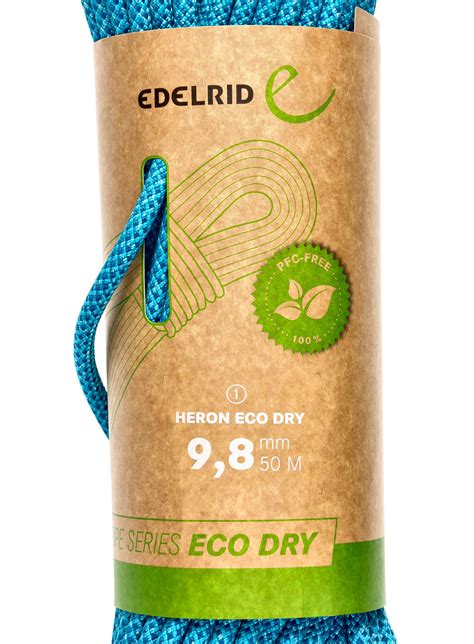 Lina Dynamiczna Edelrid Heron Eco Dry 98 Mm 50m Icemint 8apl