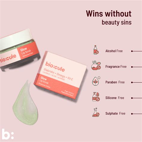 Glow Lip Scrub Biocule
