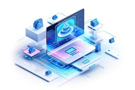 Premium Photo Ul Interface With 3d Elements