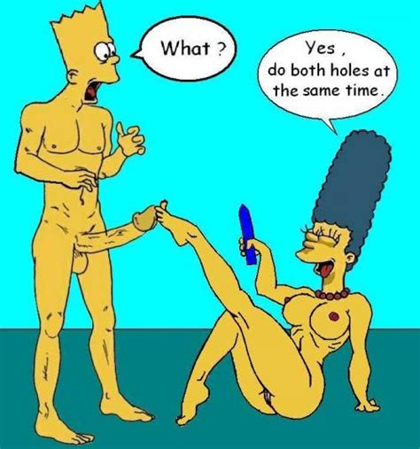 Rule 34 Bart Simpson Breasts Color Female Human Incest Male Marge