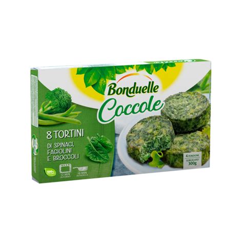 Bonduelle LE COCCOLE SPINACI FAGIOLINI E BROCCOLI 300GR