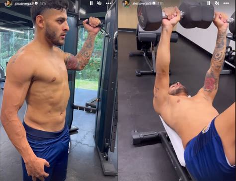 Alexis Vega Se Prepara Para La Liguilla Y Lo Presume