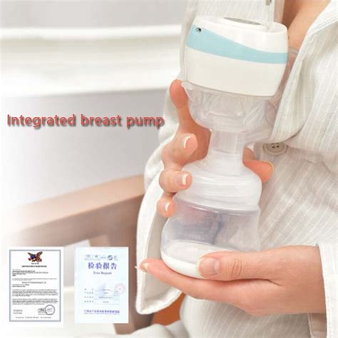 Usb Electric Breast Pump With Milk Bottle Bpa Free Vicedeal
