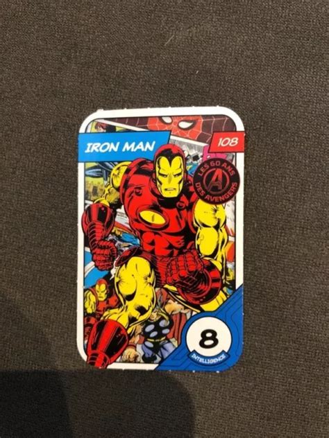 CARTE MARVEL LECLERC 2023 Défie tes Héros 108 EUR 2 00 PicClick FR