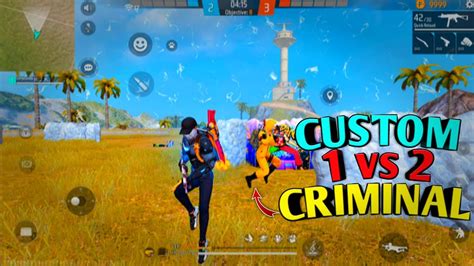 2 Pro Player Challenge Me 1 Vs 2 Custom Match Garena Free Fire