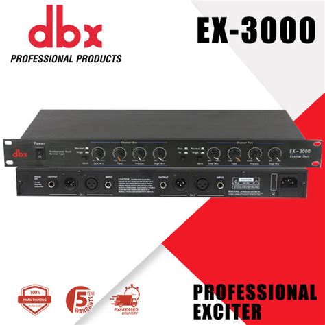 Dbx Ex Bass Booster Maximizer Digital Audio Boost Sound Audio Exciter Processor Speaker