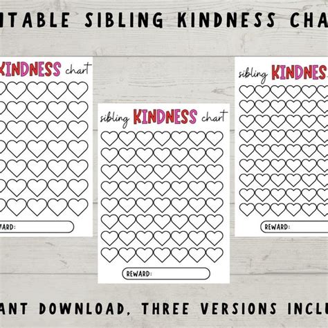 Kindness Jar Printables Etsy