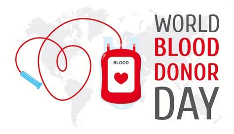 Premium Vector Blood Donor Day Vector Poster