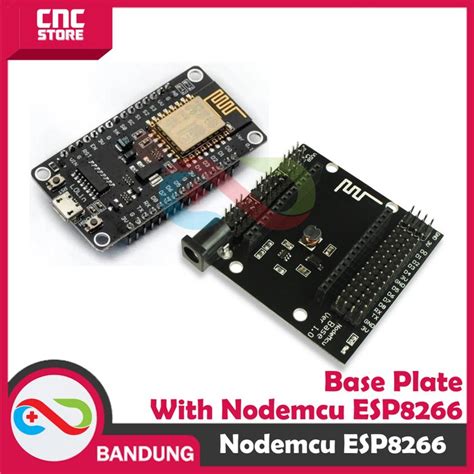 Promo Nodemcu Esp8266 Lua Wifi V3 4mb 32mbits Ch340 With Base Plate