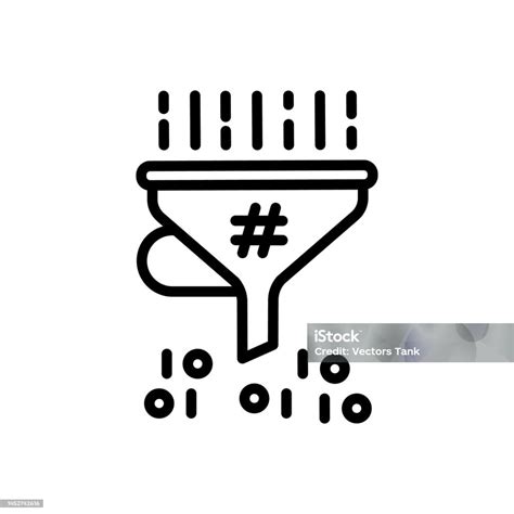 hash function icon in vector logotype stock illustration download