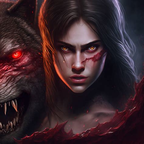 Werewolf Girl By Punkerlazar On Deviantart