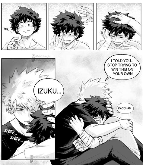 Midoriya Izuku And Bakugou Katsuki Boku No Hero Academia Drawn By