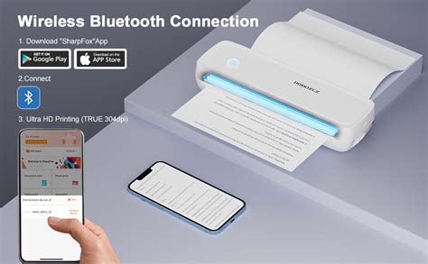 Dodoxcx Portable Printers Wireless For Travelthermal