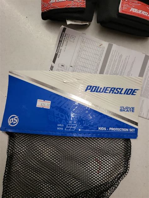 Powerslide Hand Knee And Wrist Guards Sports Equipment Sports