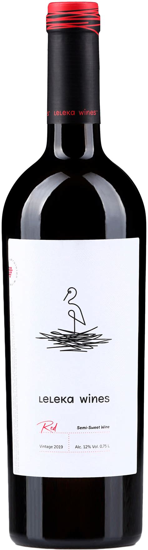 Вино Leleka Wines Red красное полусладкое 0.75 л 12% (4820004385295 ...